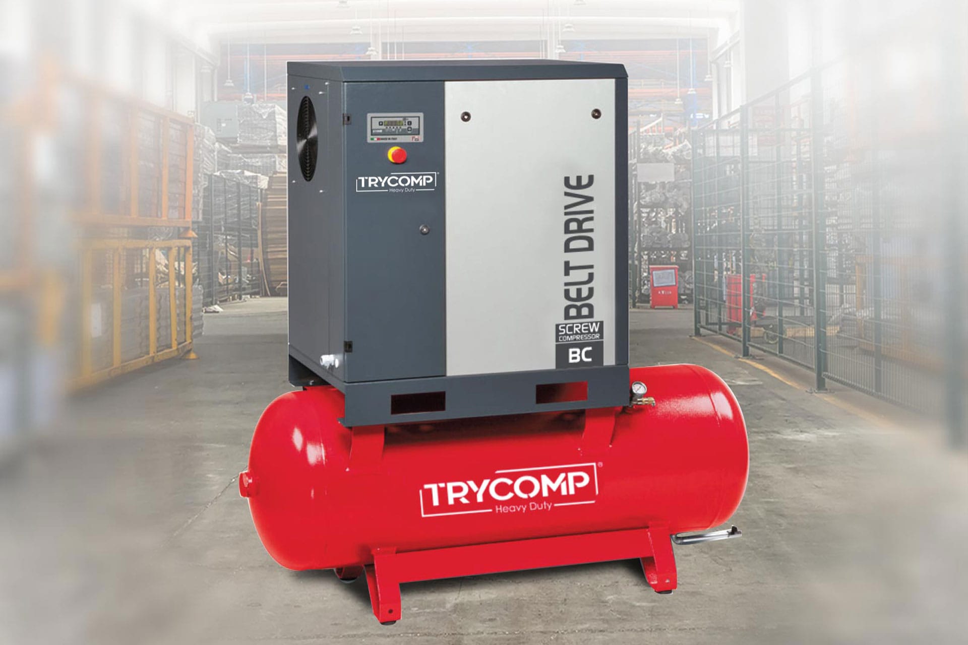 Belt Drive Compact BC Series Compressors - TryComp